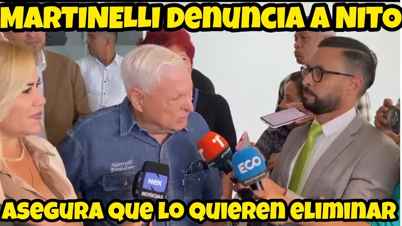 🚨 RICARDO MARTINELLI 🇵🇦 Interpone Denuncia en contra de Gaby Carrizo ...