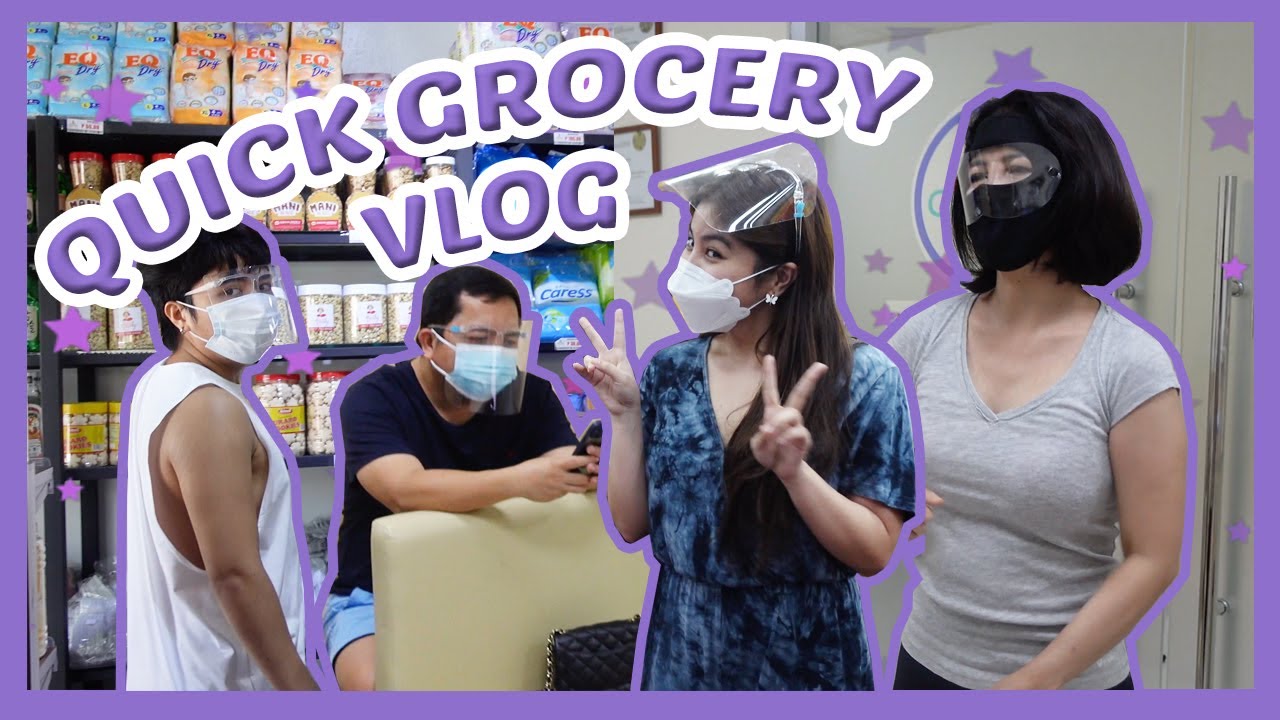 QUICK GROCERY VLOG + GIVEAWAY ANNOUNCEMENT! | Nicole Caluag - YouTube