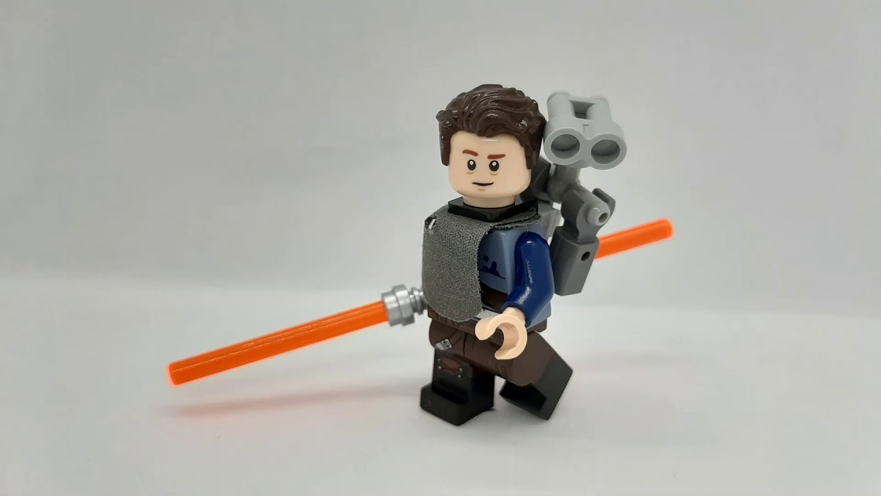 Lego Star Wars Custom Cal Kestis Minifigure | Jedi Fallen Order - YouTube