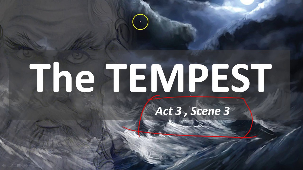 The Tempest - Act 3, Scene 3 - YouTube