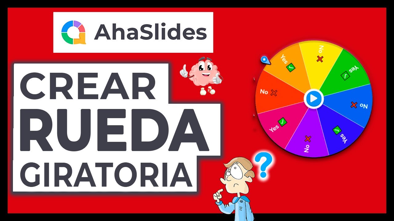 Cómo HACER una RUEDA GIRATORIA en AhaSlides TODO Fácil 2023 ...