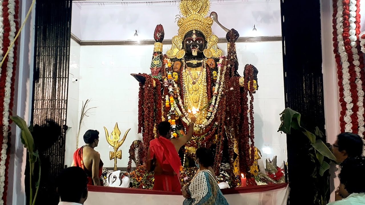 বারাসাতে বড়মা-এর মন্দিরে বাৎসরিক পুজোর আরতি ️- Barasat Boroma er ...
