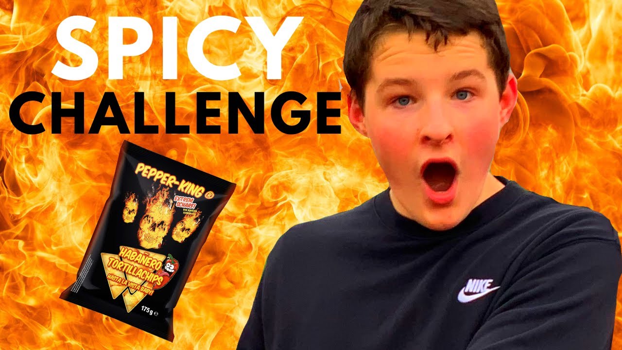 Eating Spicy Food Challenge!! - YouTube