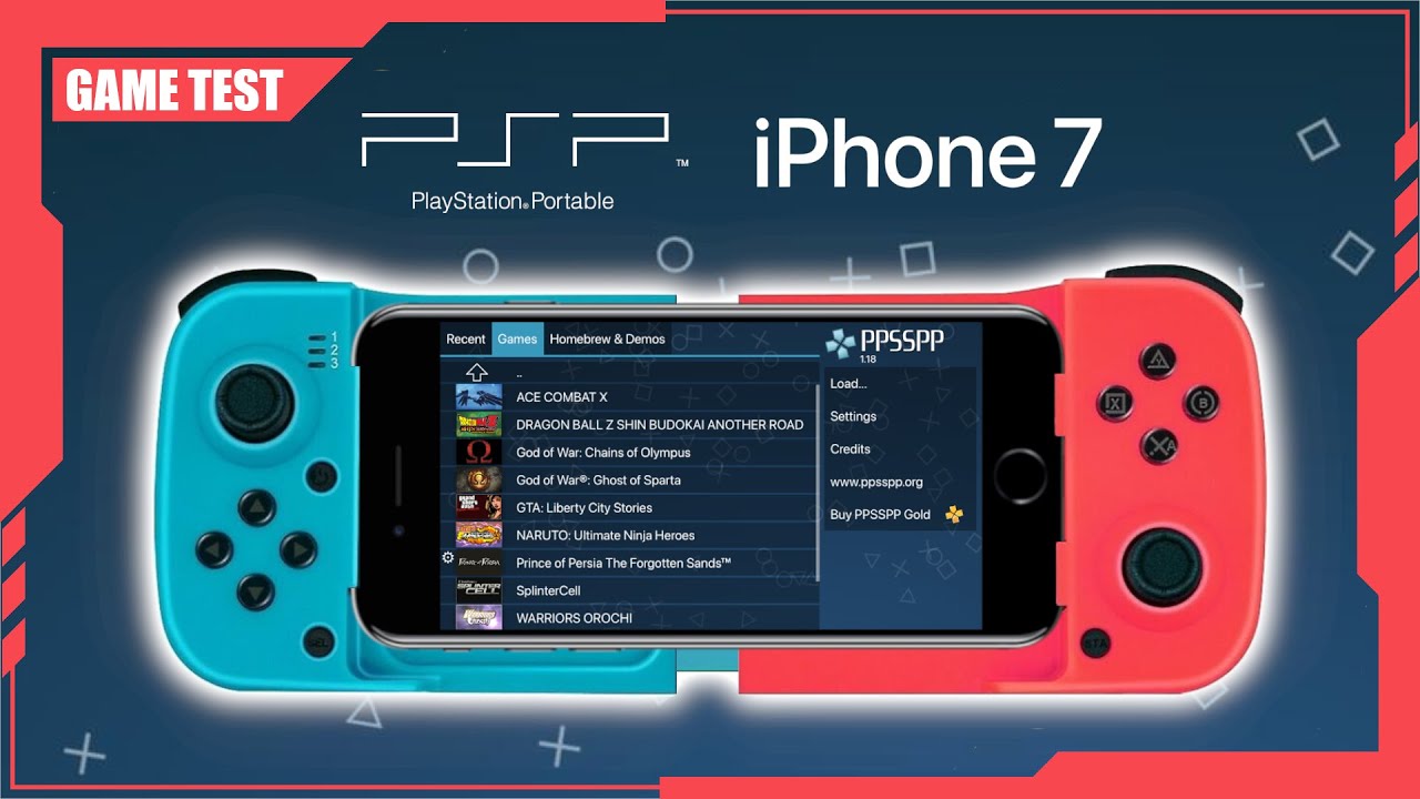 [GAME TEST] PSP Emulator on IPHONE 7 | PPSSPP Emulator IOS 2025 - YouTube