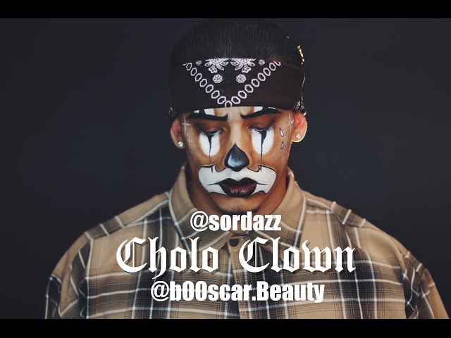 Maquillage De Clown Cholo Pour Les Hommes 6 Feuilles Chicano Tatouages