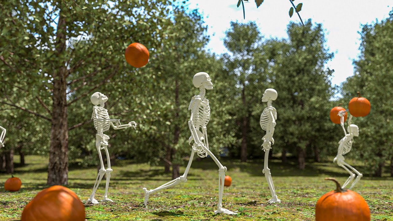 HAPPY HALLOWEEN (Looping) Royalty Free Animation 4K ULTRA HD - YouTube