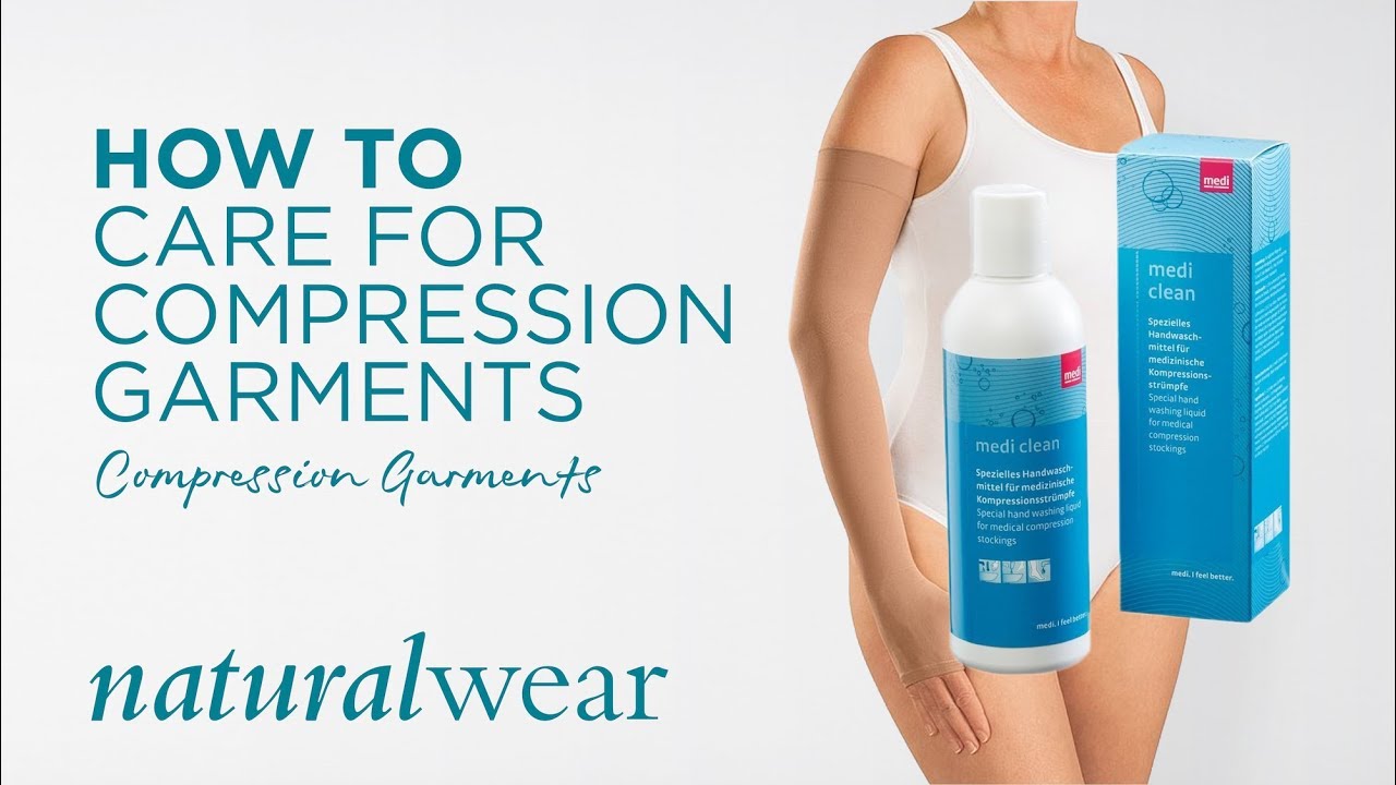 How to care for compression garments - YouTube