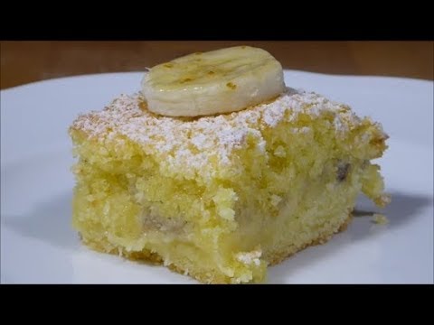Dolce Cocco e Banana - Sweet Coconut and Banana - Ricetta Super Facile ...