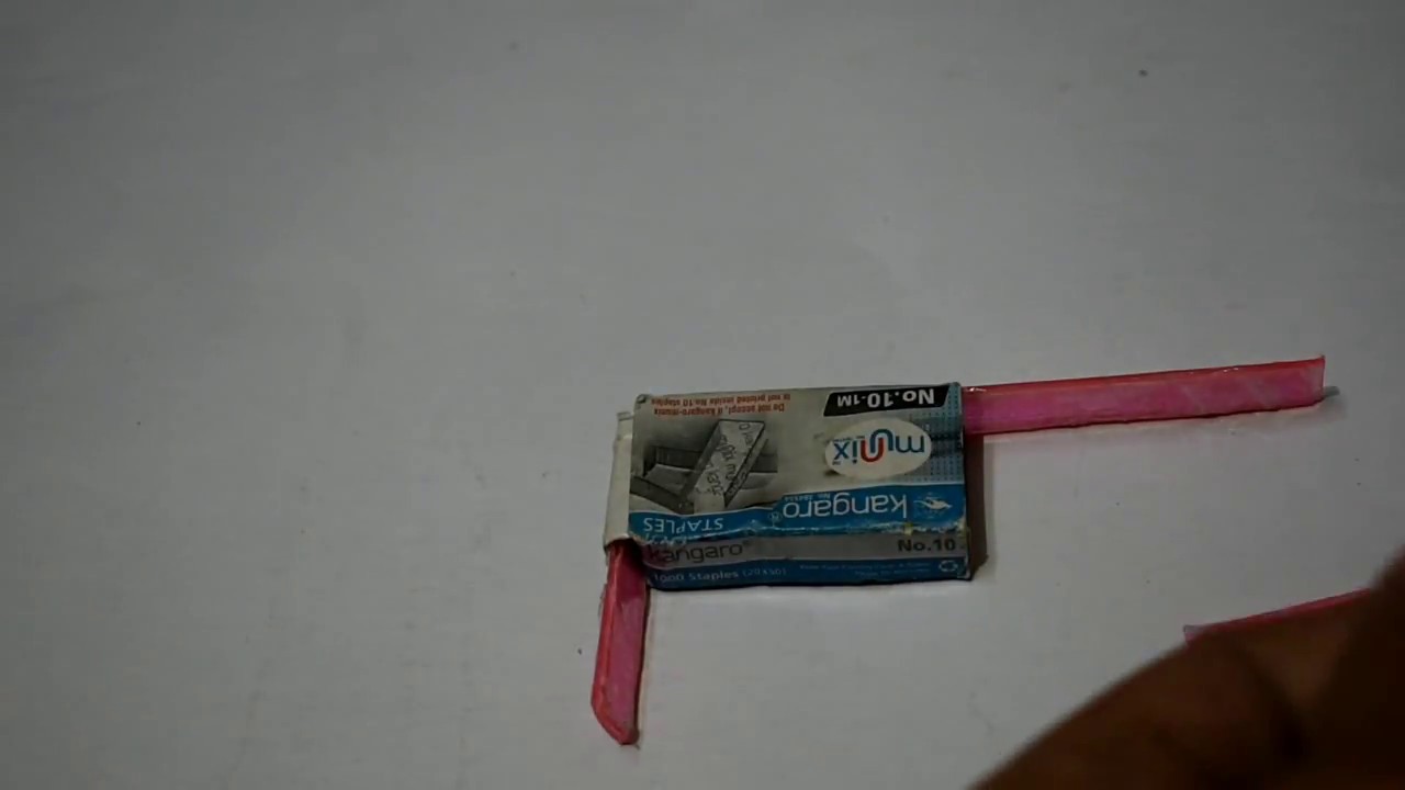 How to make a simple gun in just 60 seconds 🔥🔥🔥🔥🔥🔥 - YouTube