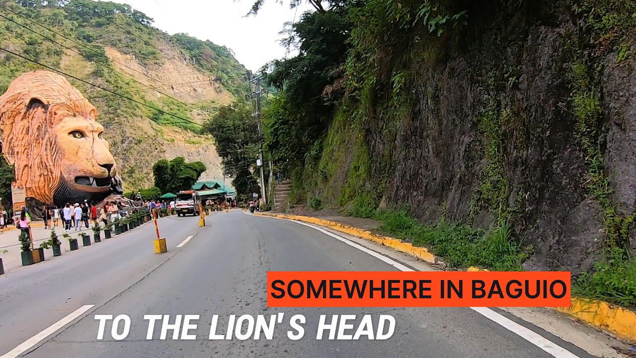 Road to The Lion's Head Baguio City - YouTube