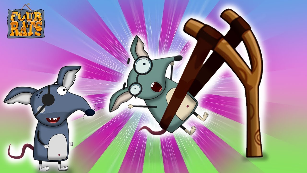 Rat Family new full episodes. Cartoon for kids #1 /// 4 Rats - YouTube