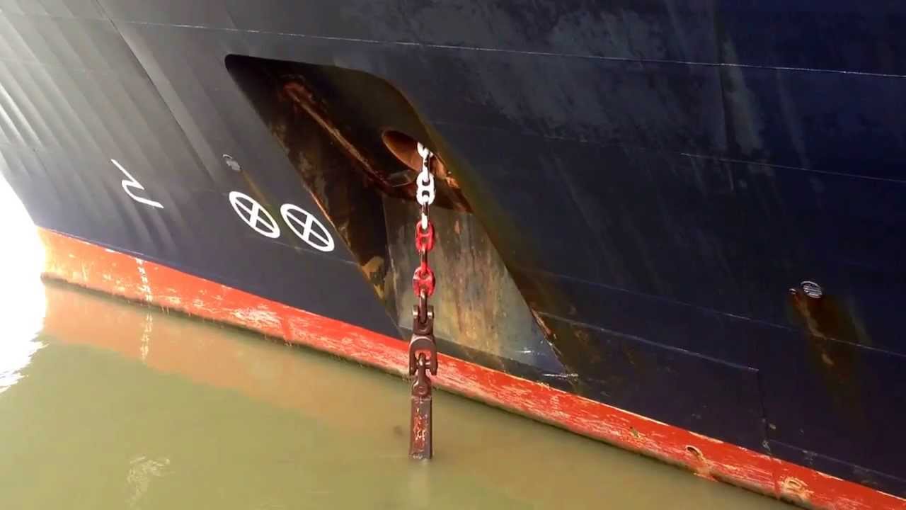 Raising the anchor in Foynes - YouTube