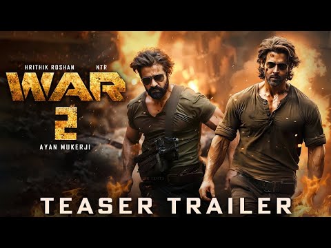War 2 official trailer Hritik vs NTR x Tiger #shotrs #war2 - YouTube