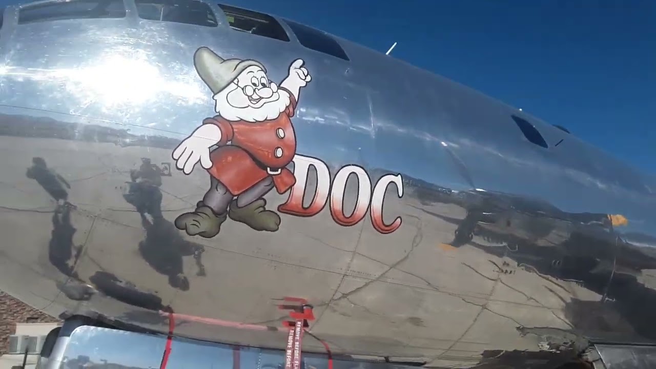 WW2 B 29 Superfortress Bomber " Doc " Interior and Exterior video - YouTube