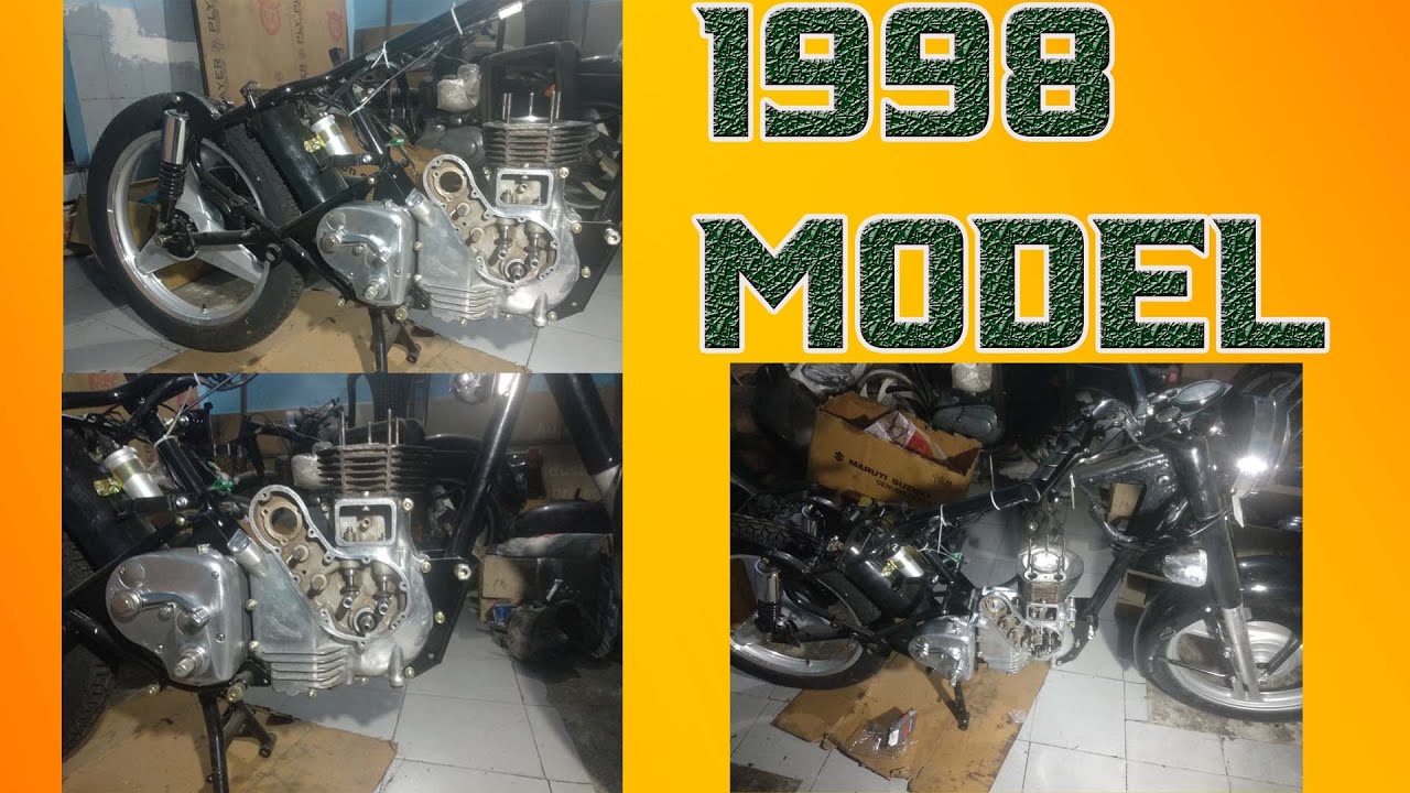 1998 model bullet modified modified bullet standard 350 bullet bike ...