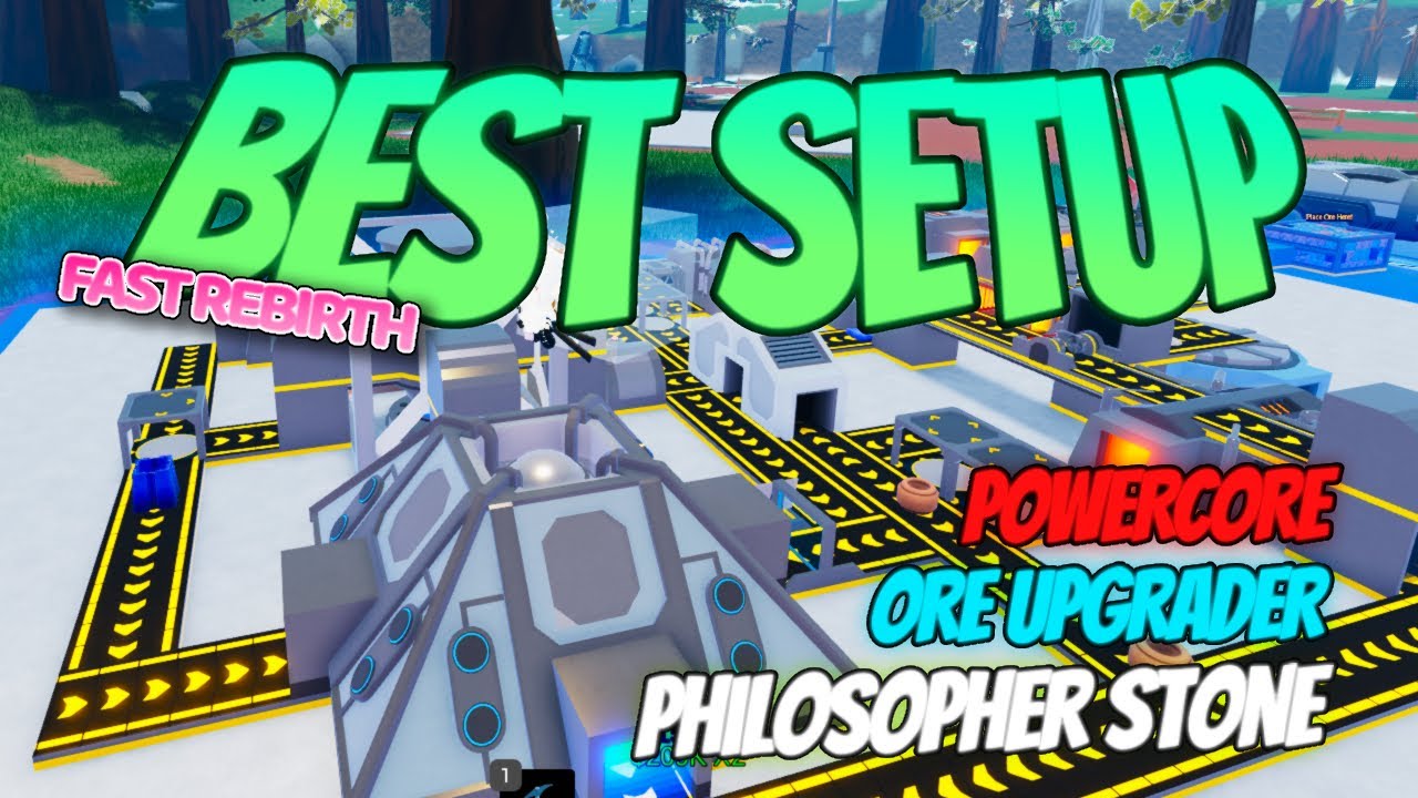INSANE Rebirth Setup! (Philosopher Stone + Ore Upgrader) 💥 | Ultimate ...