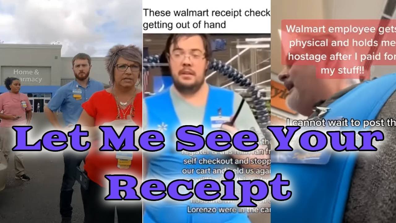 Walmart Receipt Checkers Are Doing Too Much - YouTube