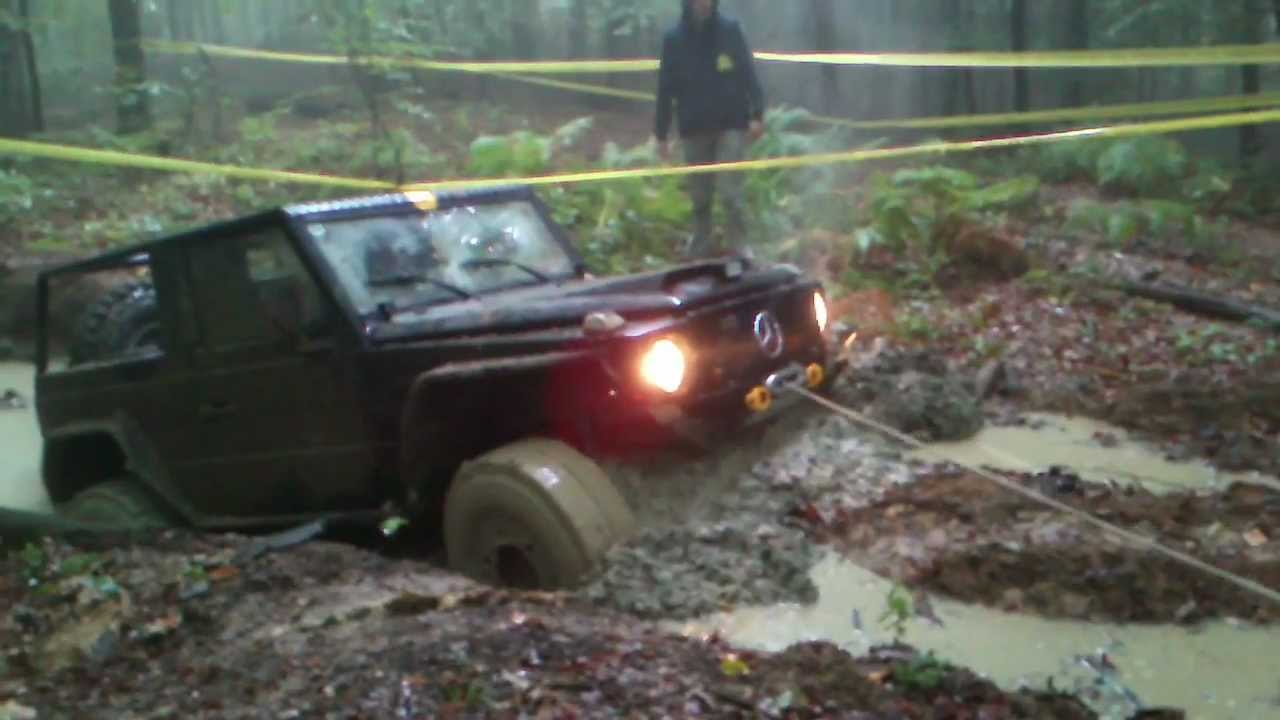 Mercedes G - 4. Off road rally Kozarska Dubica - YouTube