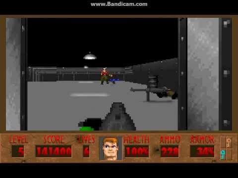 Wolfenstein 3D - (Weapons Of Vengeance Demo) - Floor 5 - YouTube