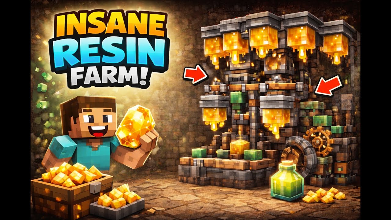 AUTOMATIC RESIN FARM - YouTube