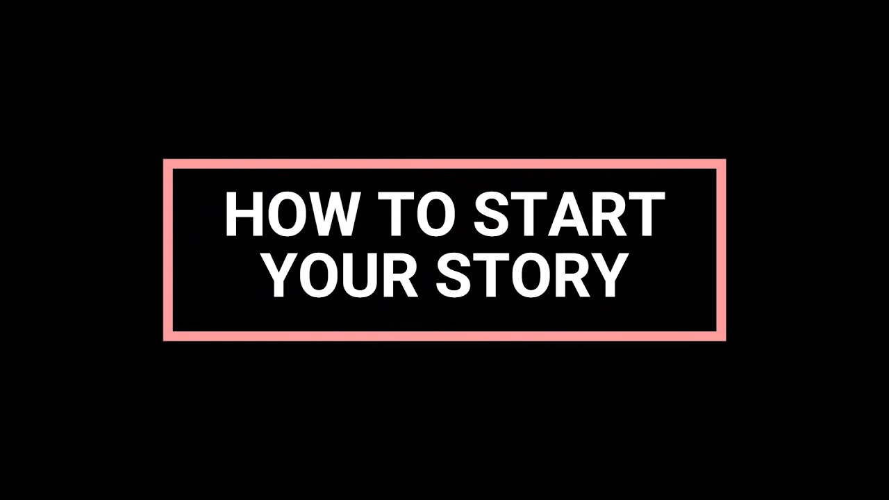 Movie Examples: How to Start Your Story - YouTube