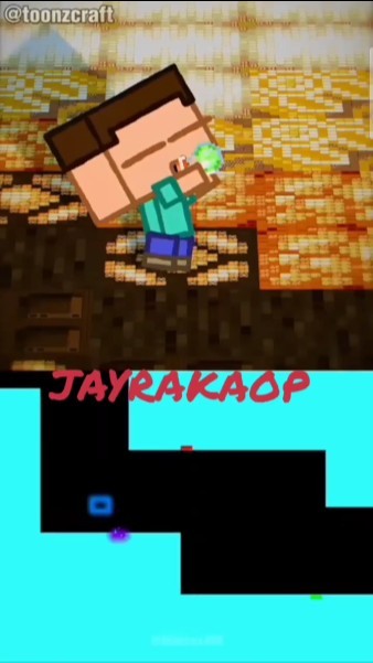 Shrinking Potion in Minecraft | Blue Bouncing Square #jayrakaop - YouTube