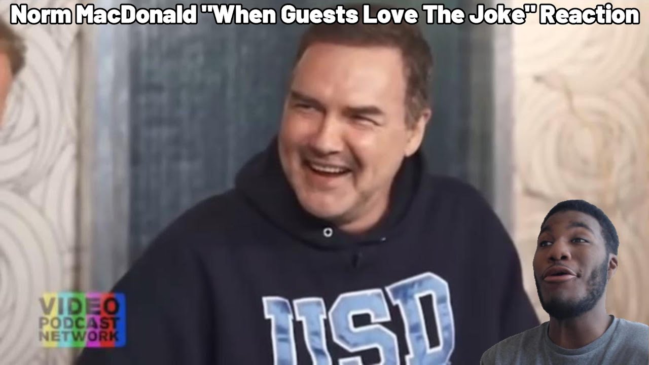 Norm MacDonald "When The Guests Love The Joke" Reaction - YouTube