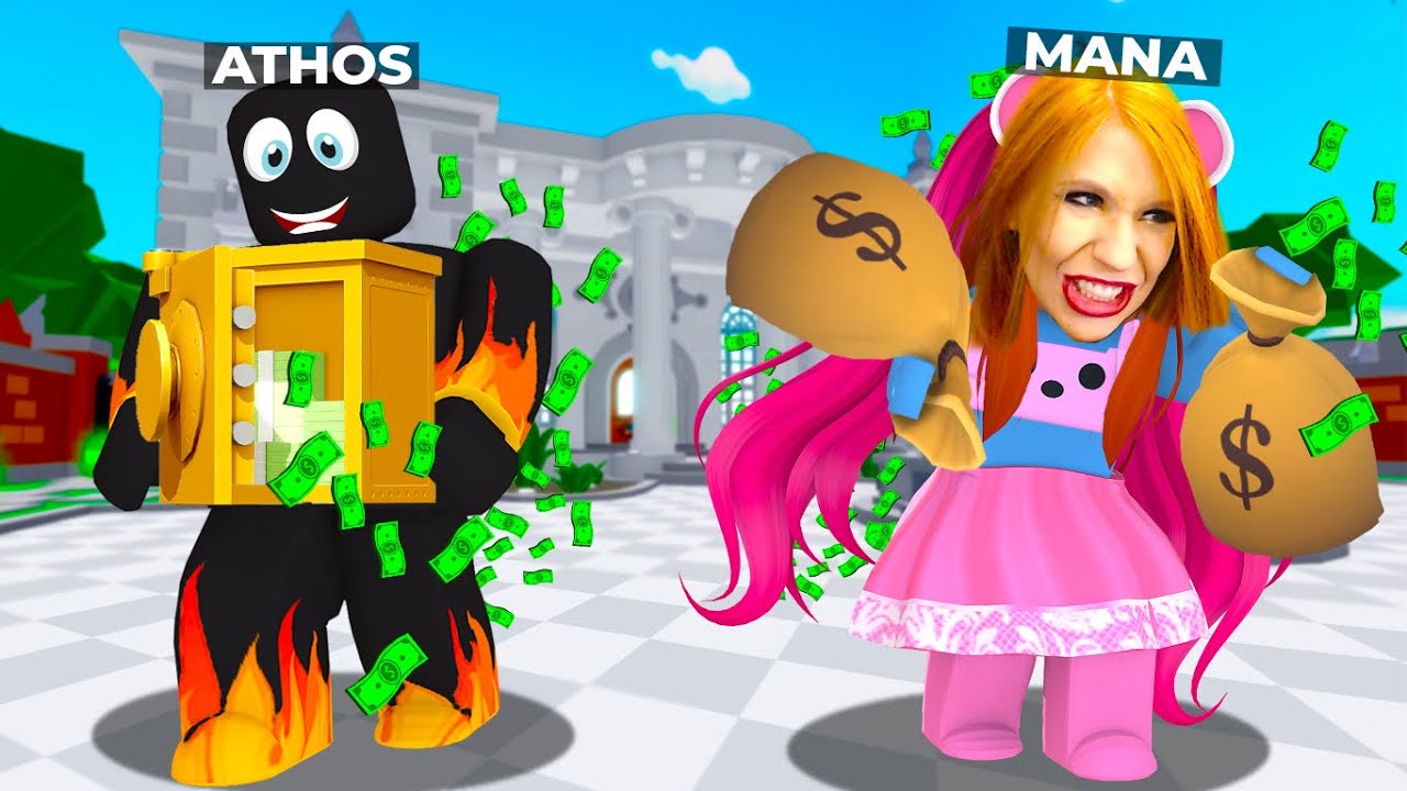 ROUBAMOS A CASA DE $$1.000.000.000 BILHÃO DO ROBLOX!! ft. @Athosgamer ...