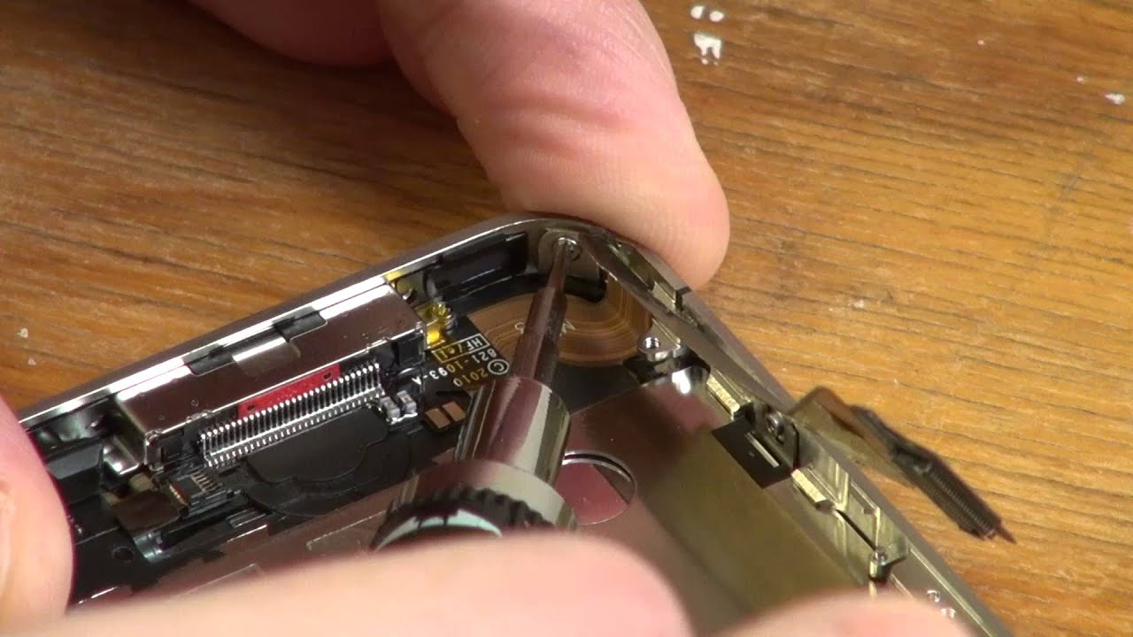 Iphone 4 screen & front glass replacement - YouTube