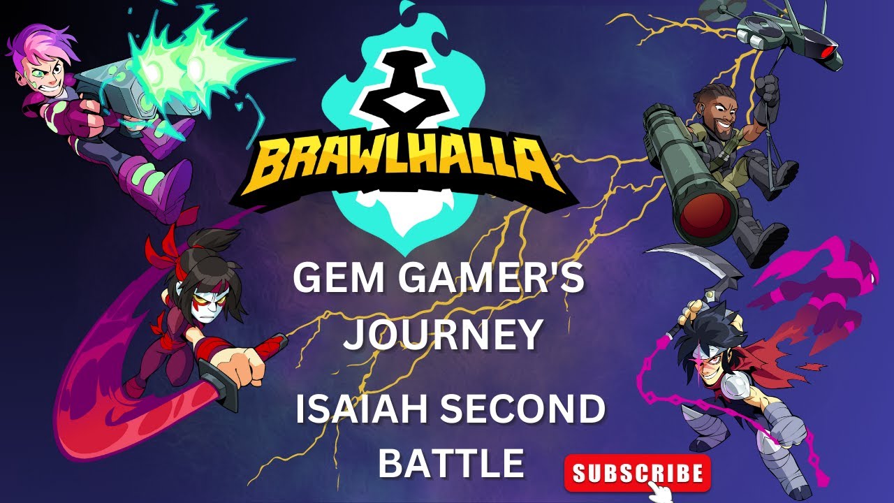 Brawlhalla Isaiah's 2nd battle @GEMGamersJourney - YouTube