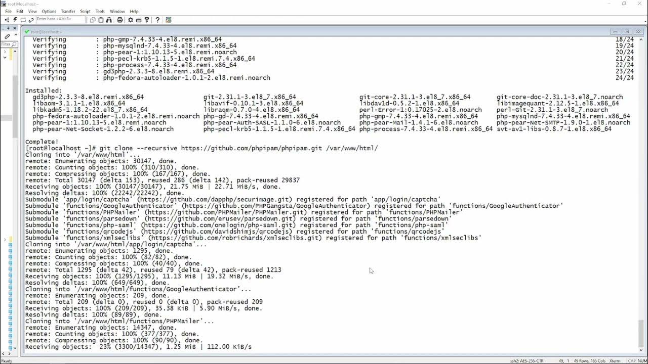This is a quick tutorial on installing {php}IPAM on Rocky Linux 8 - YouTube