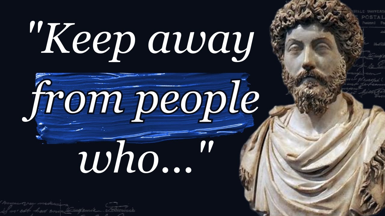 The Best Stoic Quotes From Marcus Aurelius - YouTube