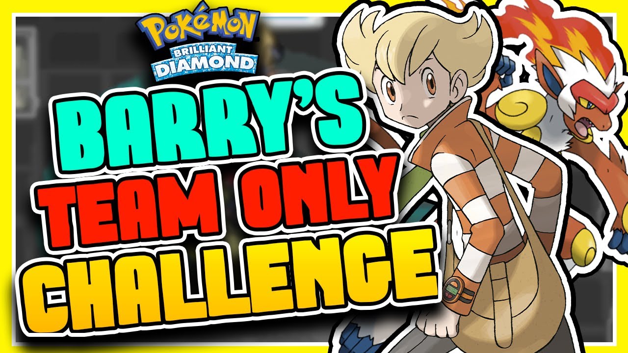 Can You Beat Pokémon Brilliant Diamond As BARRY? - YouTube