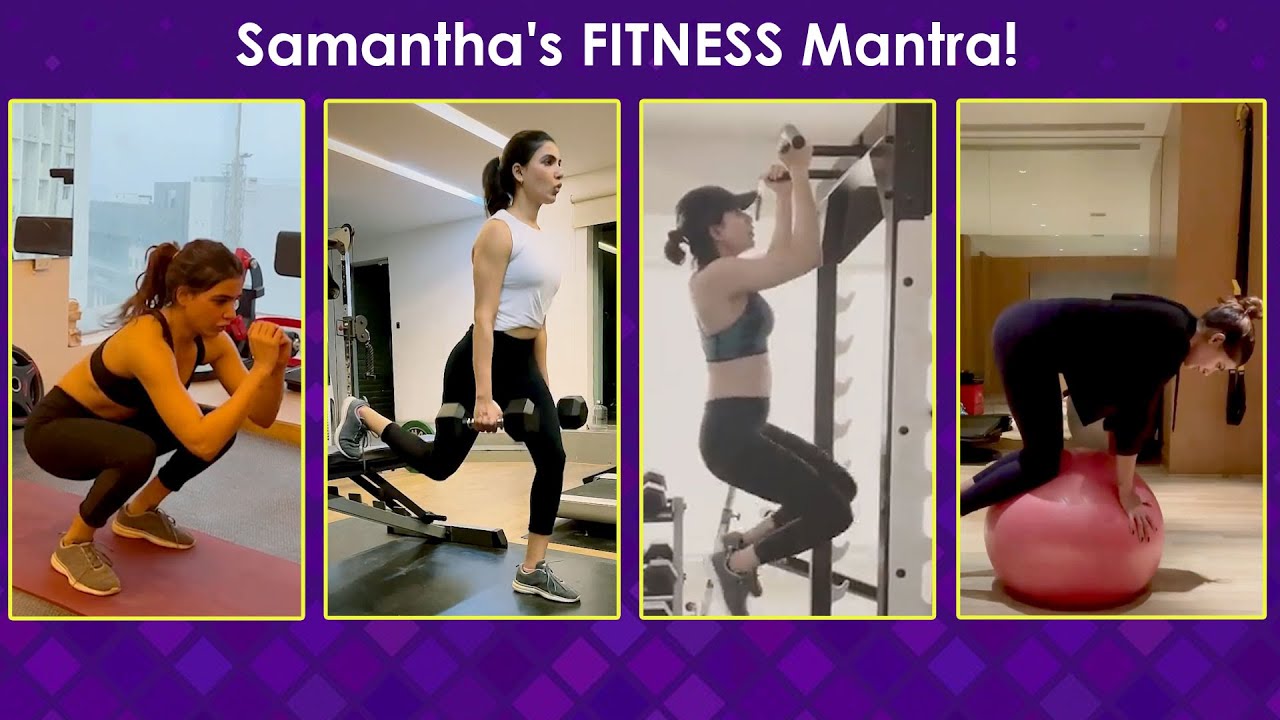Stay As Sexy As Samantha! Check Out Her BEST Fitness Videos - YouTube
