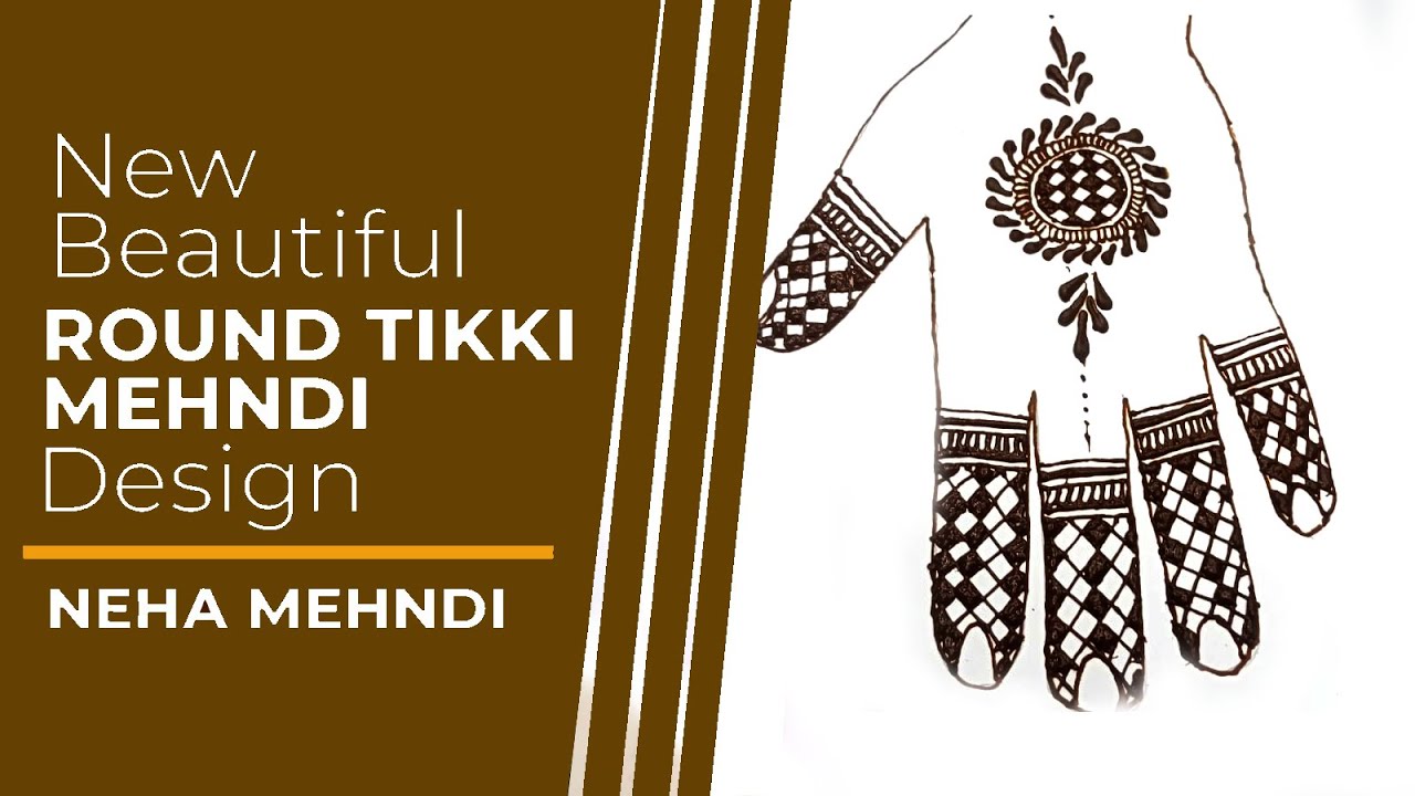 Goal tikki mehndi design | Simple Mehndi Design - YouTube