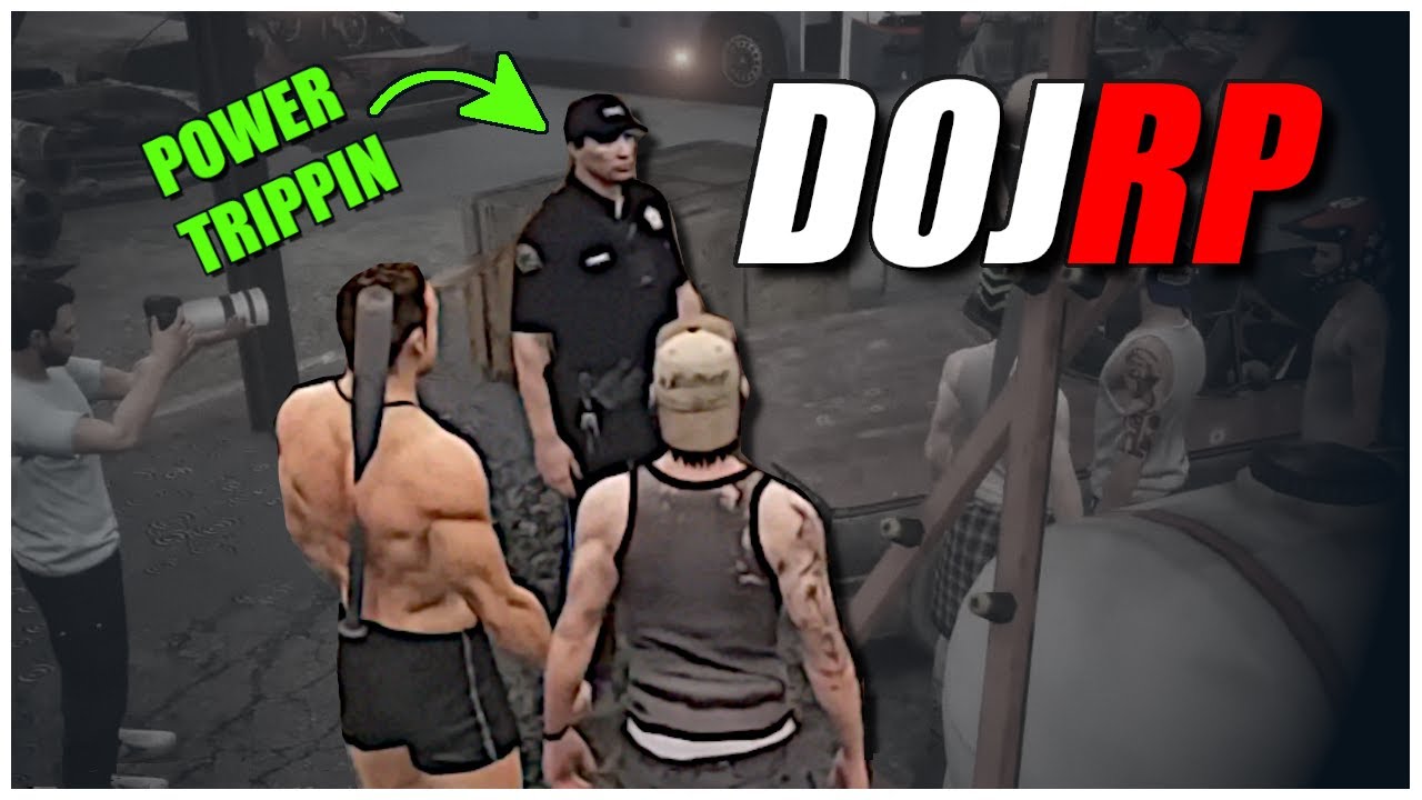 Power Tripping Cops | DOJRP GTA5RP - YouTube