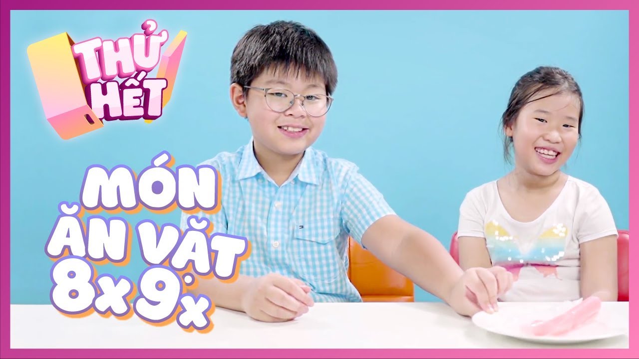 KHI TRẺ EM THỜI NAY THỬ ĐỒ ĂN VẶT CỦA TRẺ EM 8X 9X THỜI XƯA | KID REACT ...