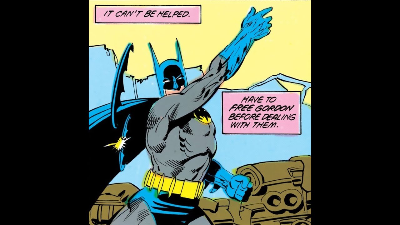 batman and robin fight crime(batman #425) - YouTube