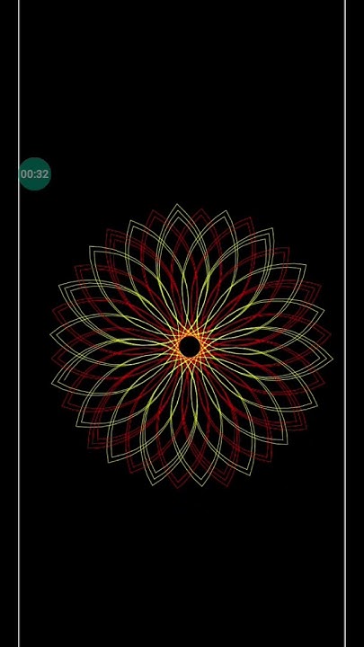 Cool Draw Flower In Python Shorts Coding Pythonprogramming Python3 Youtube