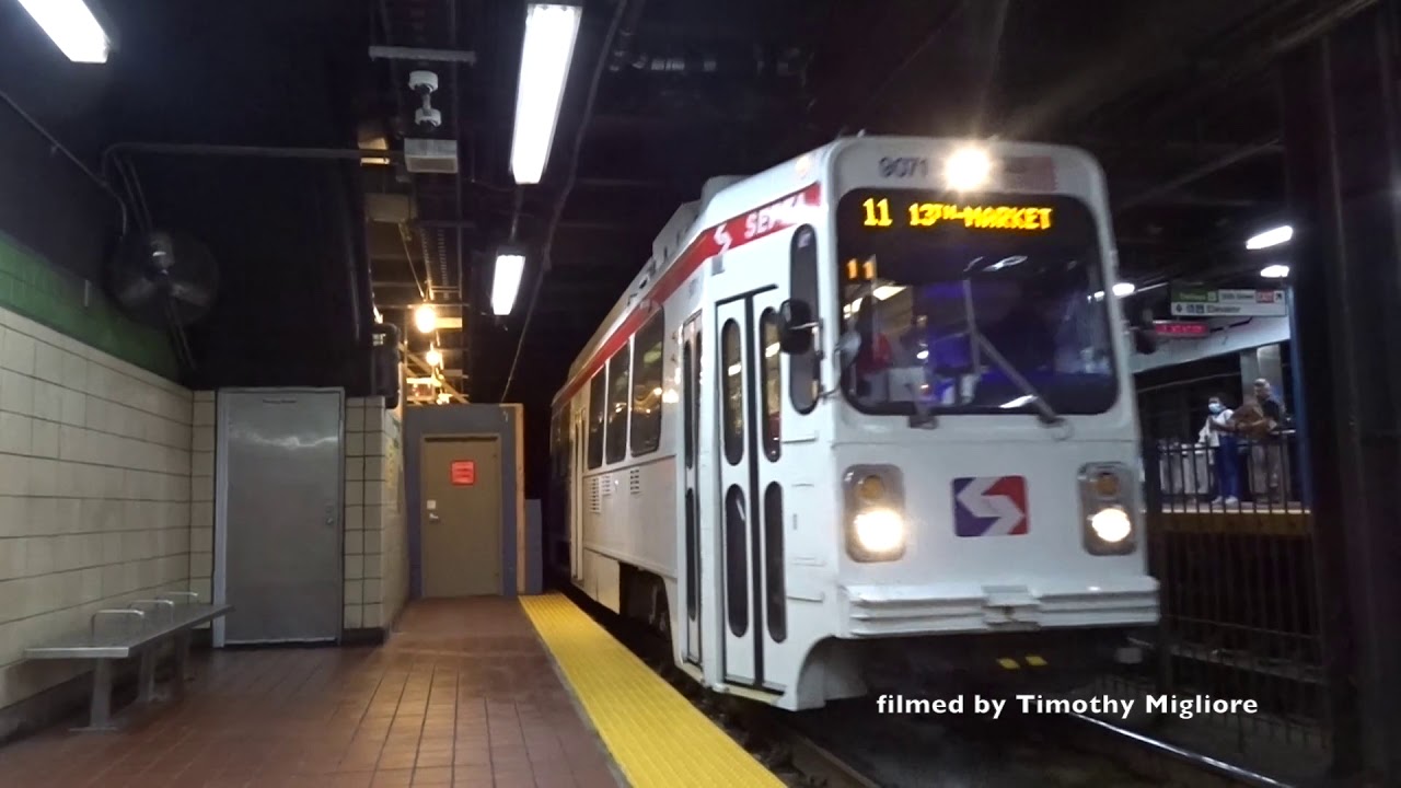 Subway surface trolley lines in Philadelphia 2020 - YouTube