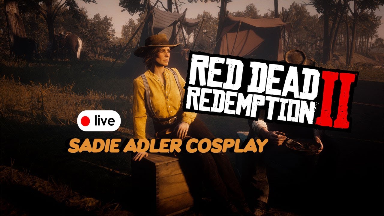 HAPPY HALLOWEEN 🎃 SADIE ADLER COSPLAY AND RED DEAD 2! - YouTube