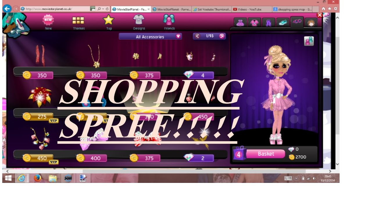 SHOPPING SPREE!! MSP VIDEO!!!! - YouTube