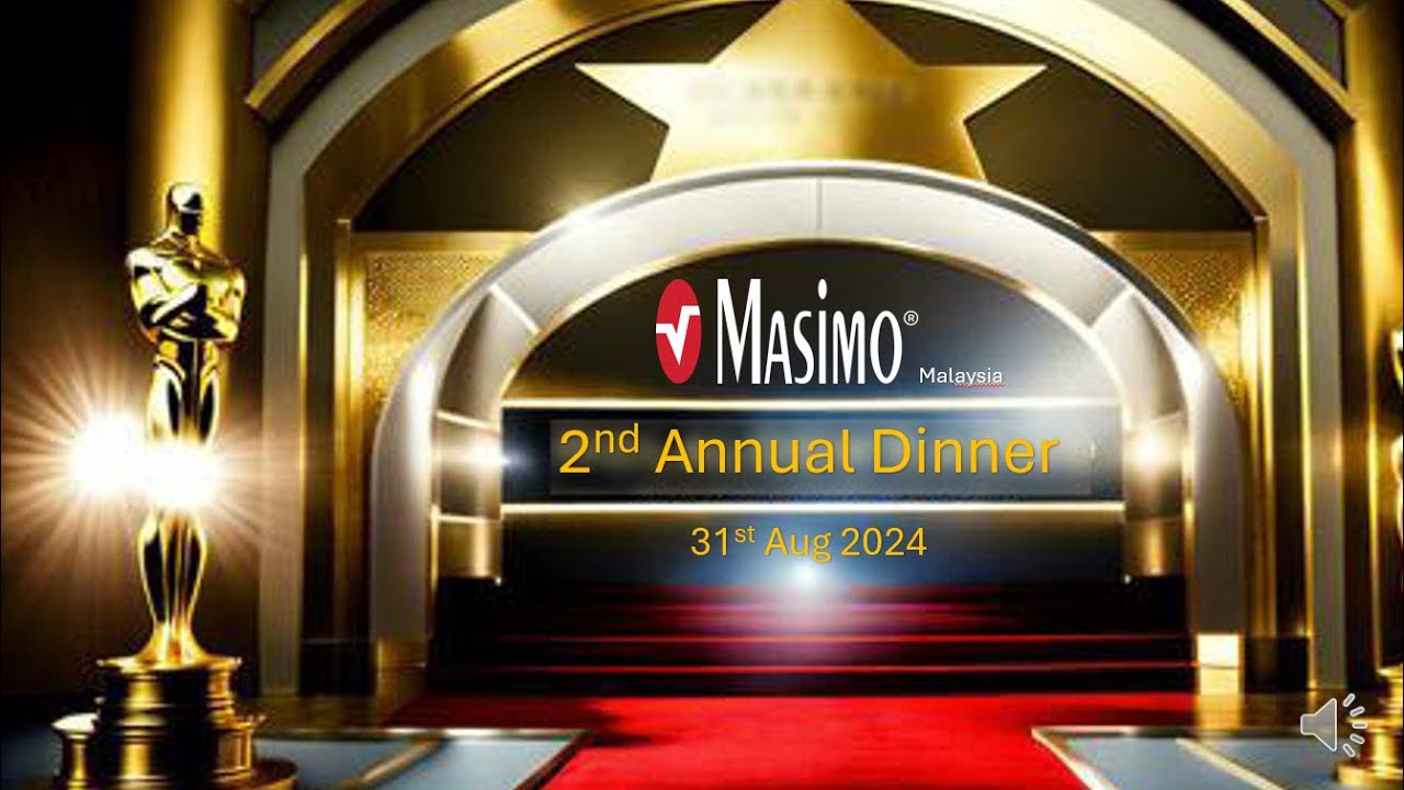 Masimo 2nd Annual Dinner - YouTube
