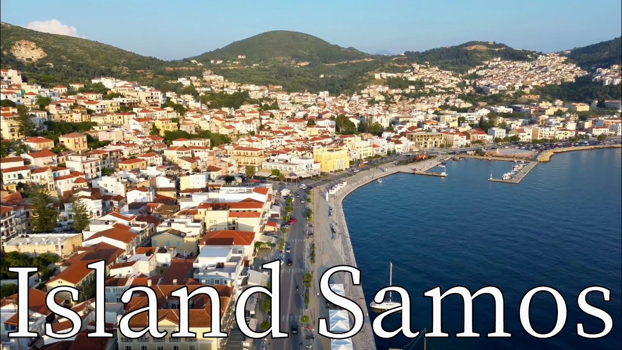 Island Samos, Greece - by drone [4K]. #σάμος - YouTube