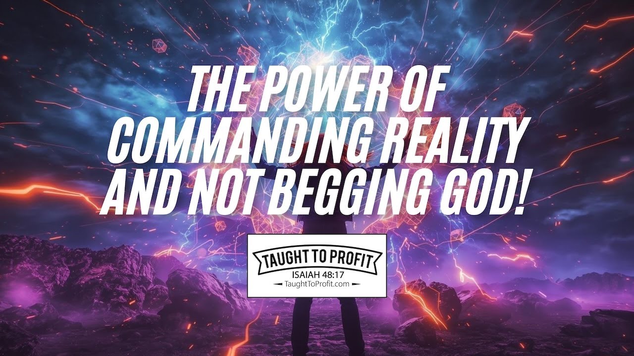 The Power Of Commanding Reality And Not Begging God! - YouTube