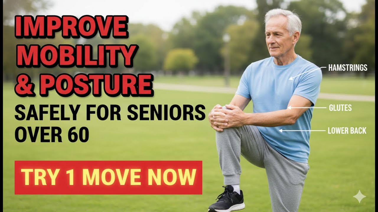 Knee-to-Toe Bends – Gentle Mobility and Posture Exercise for Seniors ...