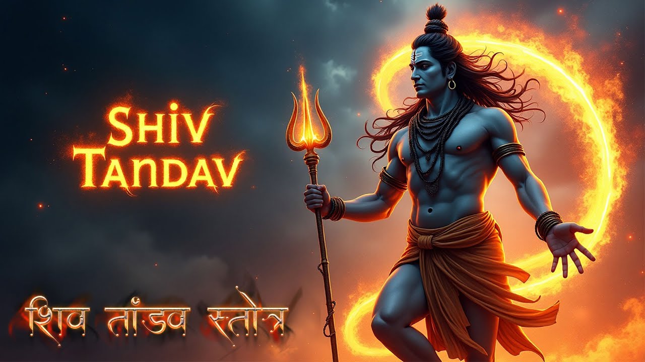 शिव तांडव स्तोत्र | Shiv Tandav Stotram with Lyrics by Ravan | Most ...