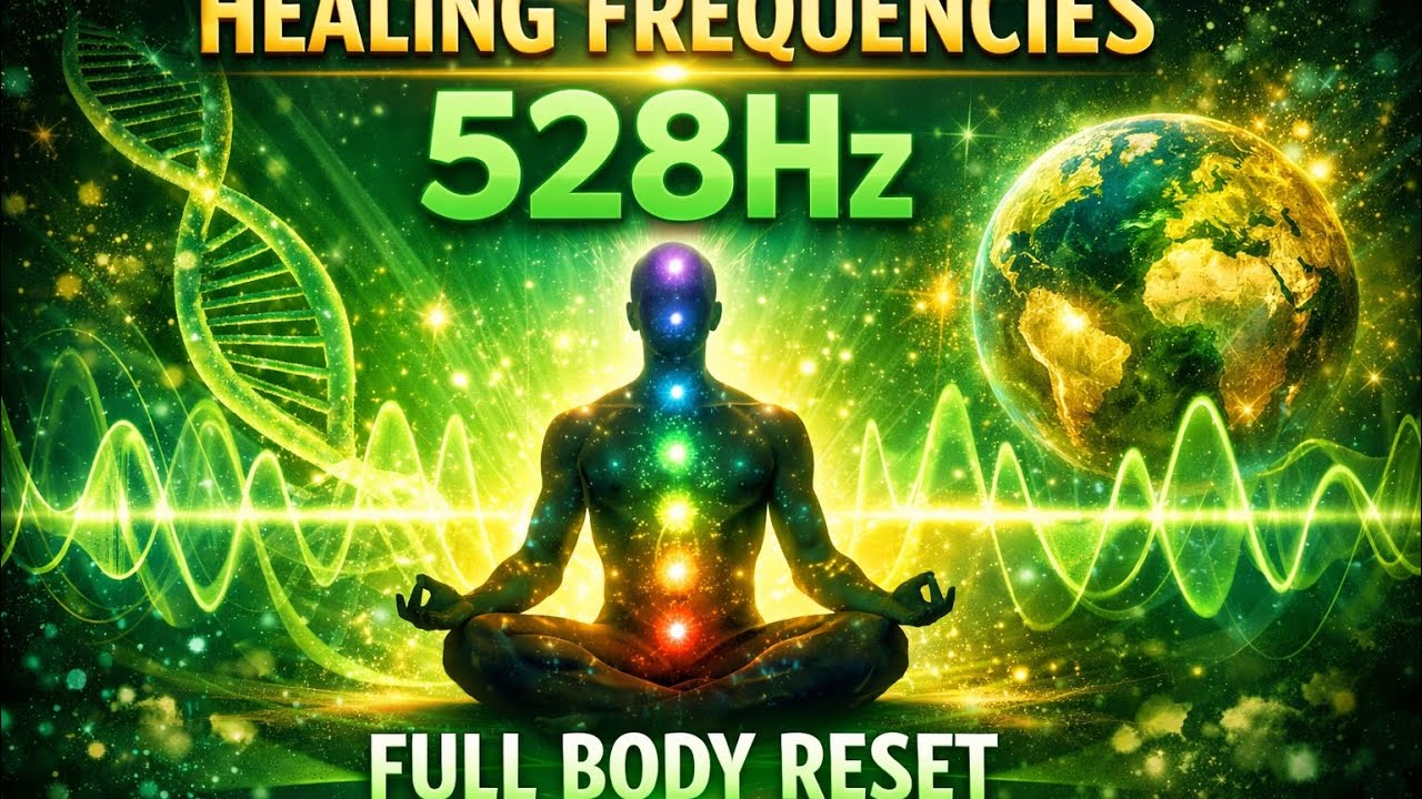Healing Frequency | 528Hz Full Body Reset| Positive Energy | Heal Your ...