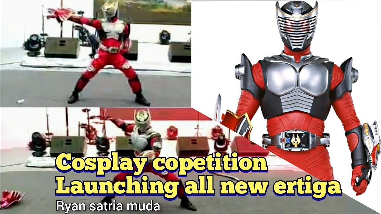 Kamen rider ryuki Cosplay competition launching all new ertiga duta ...