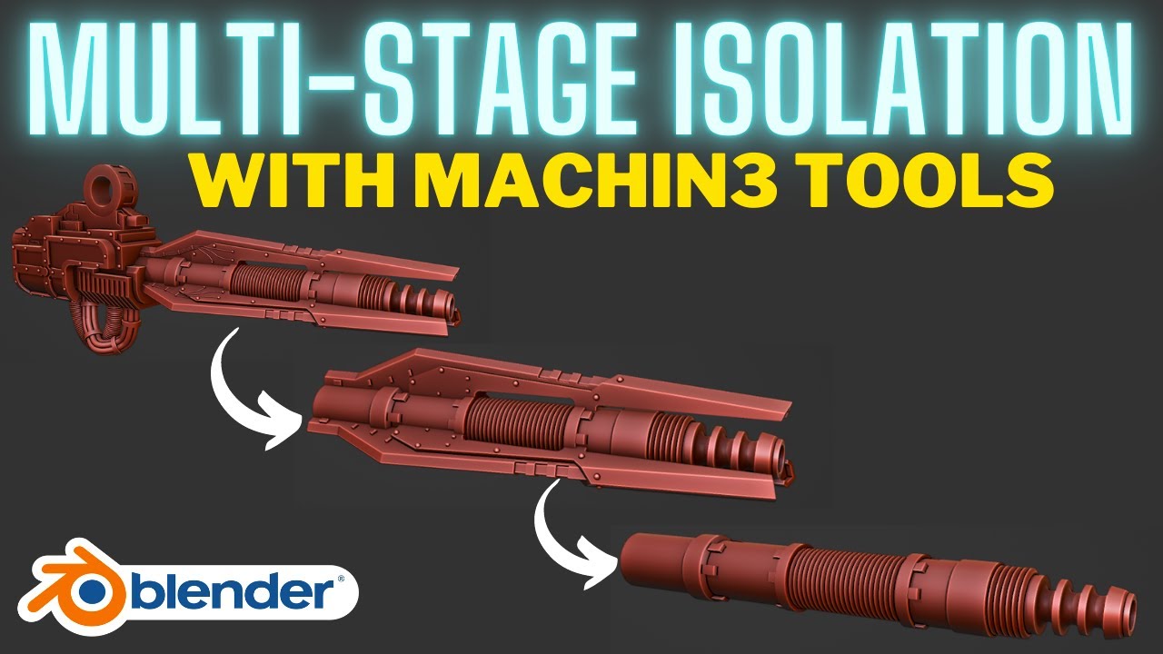 Multi-stage isolation and focus with Machin3 Tools - YouTube